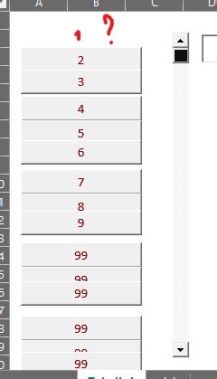 VBA Excel TopOffset After Scrolling The Buttons Both Direction Scroll Not Possible Stack