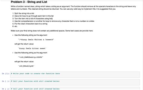 Solved Problem 3 String And List Write A Function Named