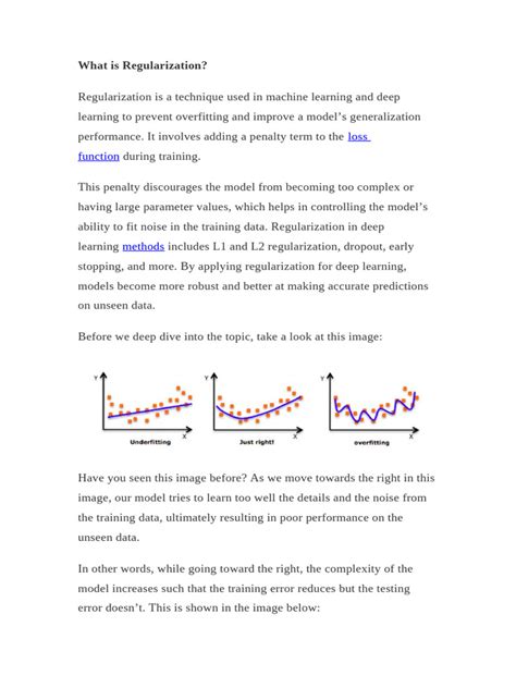 what is regularization pdf artificial neural network statistical