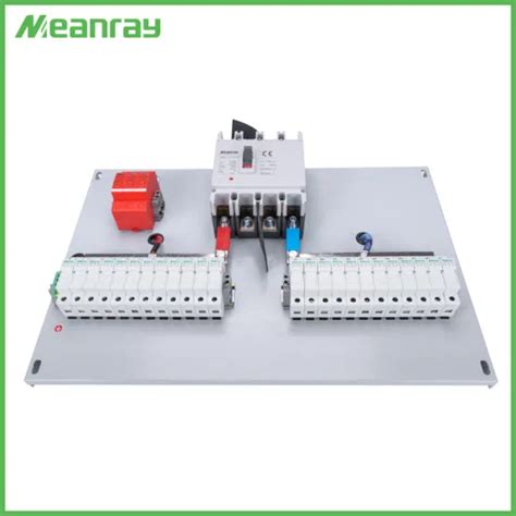 Combiner Box For Solar Array 6 Strings Junction Box With Spd Waterproof Pv Combiner Box