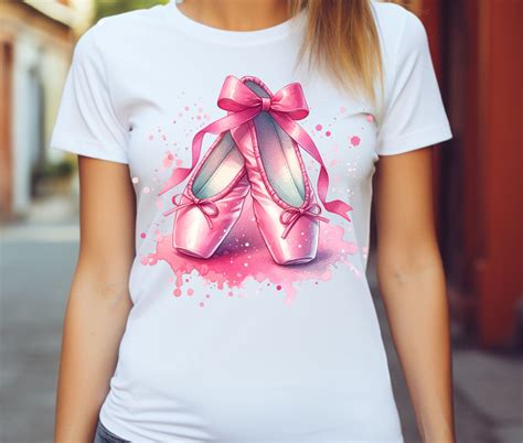 Ballet Shoes Png Sublimation Design Coquette Bow Png Ballerina Png