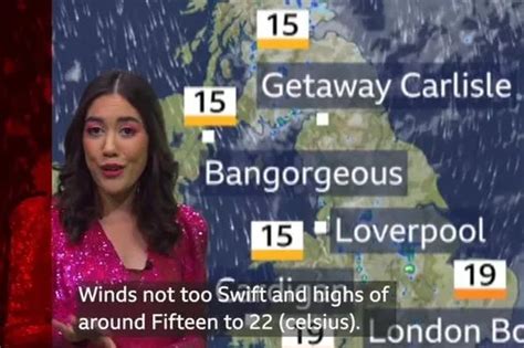 BBC presenter transforms weather forecast into Taylor Swift tribute for Cardiff concert | My ...
