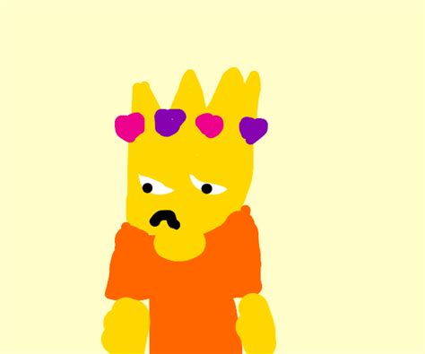 Crying Bart Drawception