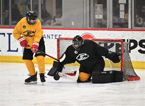 44 Players Competed In This Years Third Annual Blind Hockey Classic