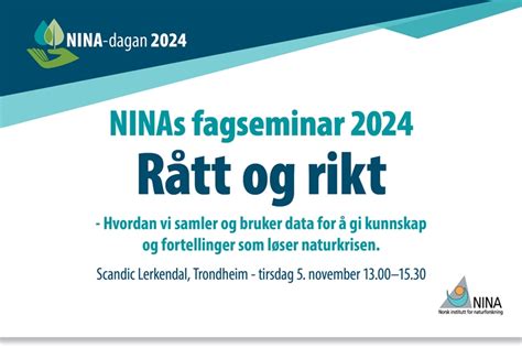 Velkommen Til Fagseminar Rått Og Rikt