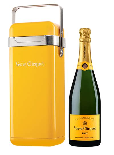 Puffy Champagne Bottle Holder Veuve Clicquot