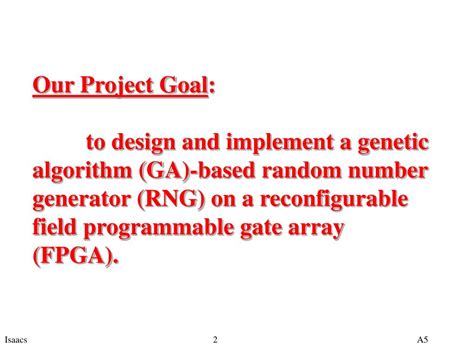 Ppt Evolvable Random Number Generators Powerpoint Presentation Free