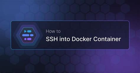 debarshi basak on linkedin adaptive how to ssh into docker container