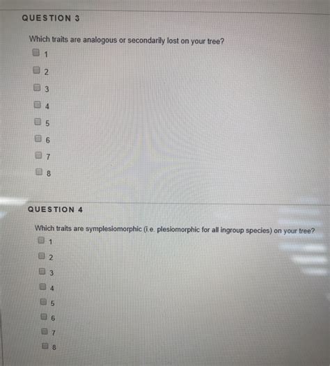 Solved Ns Use The Below Trait Table To Construct A Distance