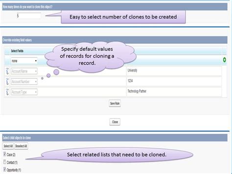 Clone Records With Related List In Button Click Using Astrea Clone App