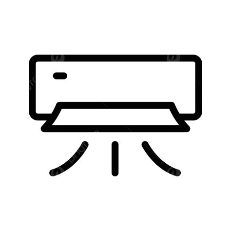 Cooling Simple Technology Isolated Vector Simple Technology Isolated