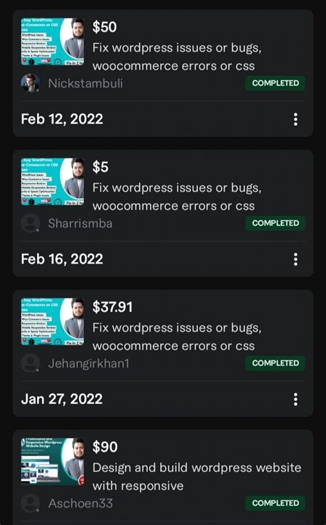 Jubair Web Developer On Linkedin My Fiverr Is Full Of Work I Am Happy