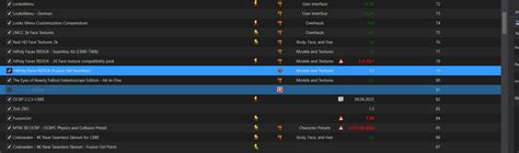 Help With The Installation Of Hipoly Faces Redux And Fusion Girl Fallout 4 Non Adult Mods