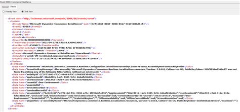 ETW と EventLog のログ取得機能の比較 Commerce Dynamics Microsoft Learn