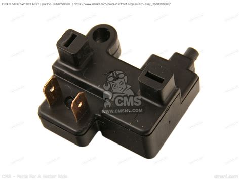 3p68398000 Front Stop Switch Assy Yamaha Buy The 3p6 83980 00 00 At Cmsnl