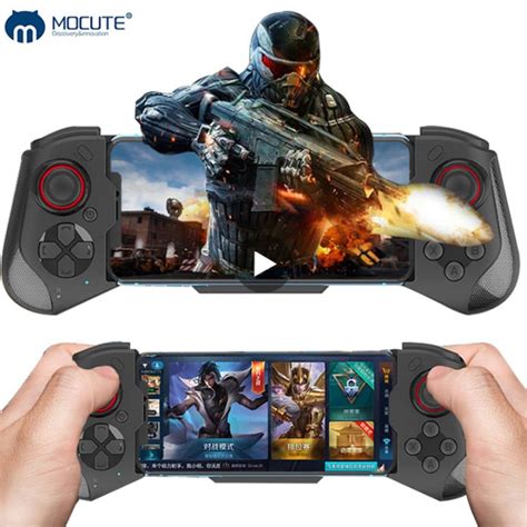 Cell Phone Gamepad Joystick For Iphone Android Control Bluetooth Controller Trigger Pubg Mobile
