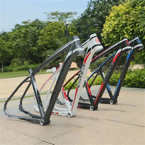 산악 자전거 프레임 알루미늄 합금 프레임 볼 세트 포함 테일 후크 원뿔 Mtb 프레임 무광 및 광택 275x17 인치