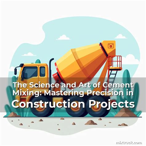 The Science And Art Of Cement Mixing Mastering Precision In