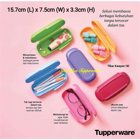 Tupperware T Bar Keeper Multi Keeper 1 Pc 6 Pcs Shopee Malaysia