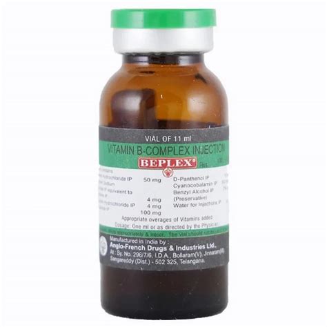 Beplex Forte Vitamin B Complex Injection At ₹ 215 Vial Multivitamin Injection In Nagpur Id