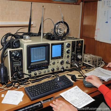 Ham Radio Operator In Japan Stable Diffusion Online