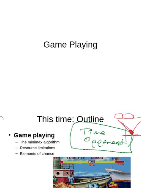 Game Playing Updated 3 Pdf Applied Mathematics Algorithms