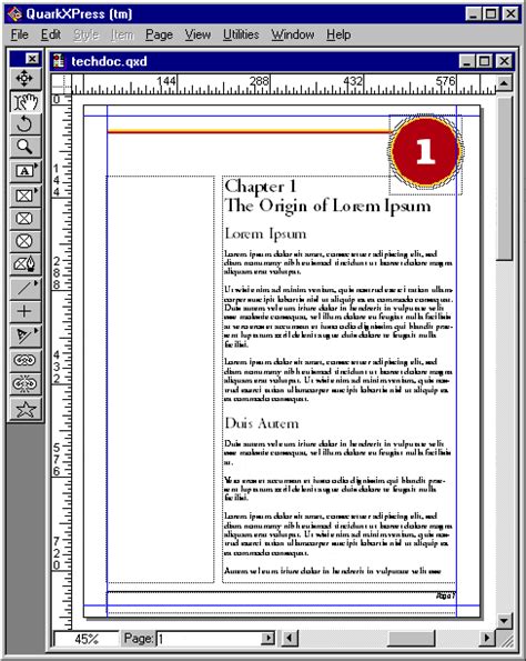 Quark Tech Manual Project Output The Document Part B