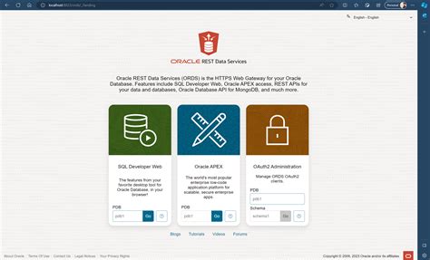 Easy Setup Oracle 23c Free Database Apex Ords And Sqlcl In Docker