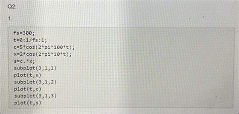 Solved For Thus Question I Attached The Matlab Software Chegg