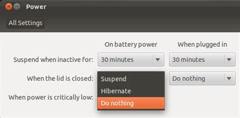 Suspend Can I Continue Playing Music After Suspending My Laptop Ask Ubuntu
