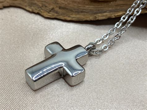 Cross Shaped Cremation Jewelry Eternal Keepsake