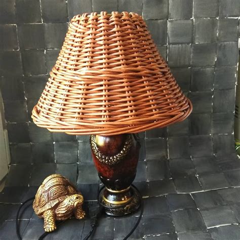 Абажур плетеный из бумажной лозы Table Lamp Lamp Novelty Lamp