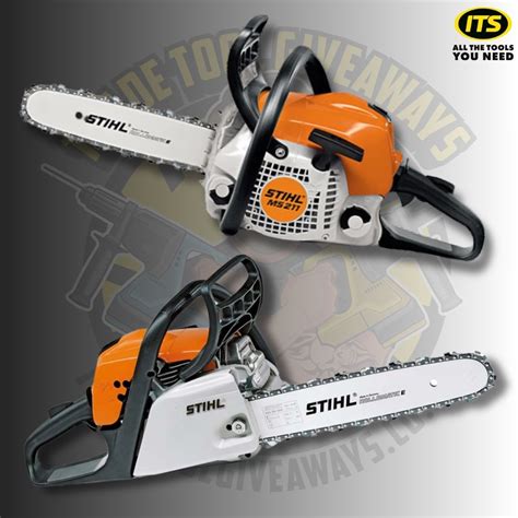 Stihl Ms Petrol Chainsaw Power Tool Competitions Win Vans Power Tools
