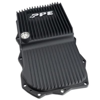 Ppe Heavy Duty Cast Aluminum Deep Transmission Pan Black For 2012 2025