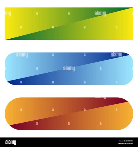 rectangular colored plates rectangle pattern gradient color vector