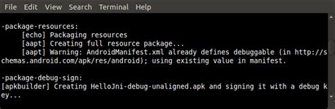 Creating Compiling And Deploying Native Projects From The Android Ndk