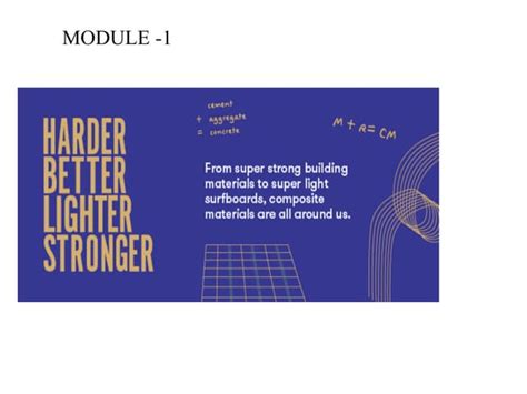 Composite Materials Ktu 2019 Scheme Module 1 Pptx