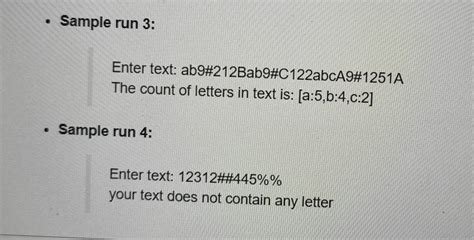 Solved Write A Python Code That Reads Some Text From The