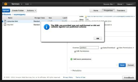 Aws S3 Bucket 파일 업로드 후에 Permission 오류