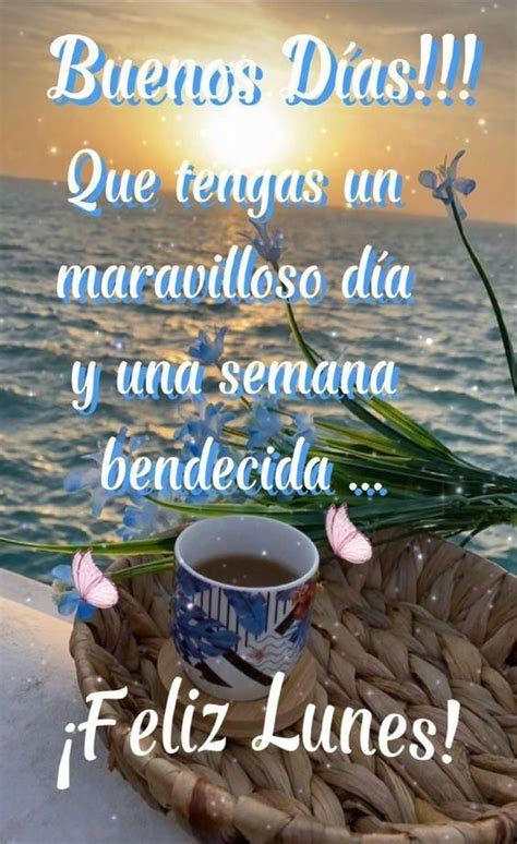 Beautiful Sunset On A Wooden Dock Feliz Lunes Frases Feliz Y
