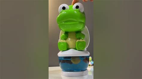Satisfying With Pororo Crong Toy Set 🐊 Asmr No Music 크롱응가놀이 Asmrtoys Pororo 뽀로로 응가 Toys