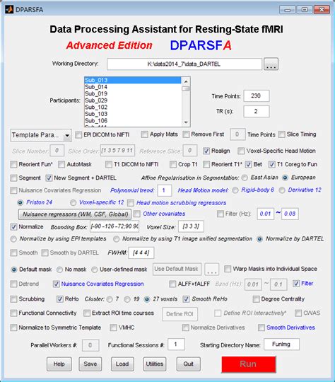 Can Not Normalize By Dartel The R Fmri Network
