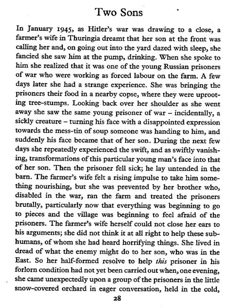 Two Sons By Bertolt Brecht Pdf