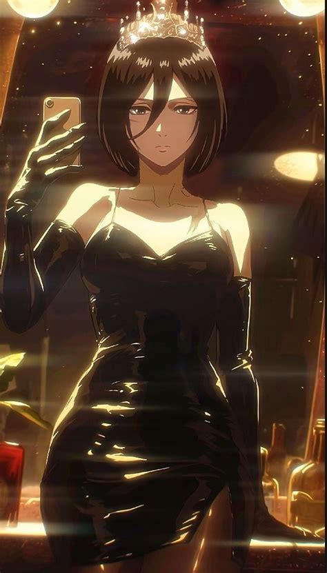 Mikasa 🖤 Mikasa Anime Anime Korea Mikasa