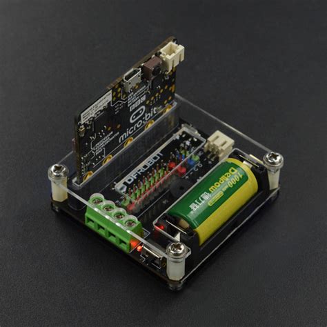DFRobot micro bit IO BOX拓展板图形化编程智能小车套件机器人 虎窝淘