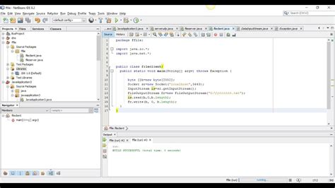 File Transfer Program In Java Using Tcp Made Simple Youtube