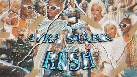 Ayra Starr Rush Lyric Video Youtube