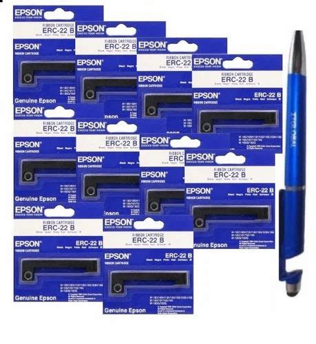 Epson Erc 22 B Set Of 10 With Itglobal 3 In 1 Ballpoint Pen Very Colour At ₹ 3950piece