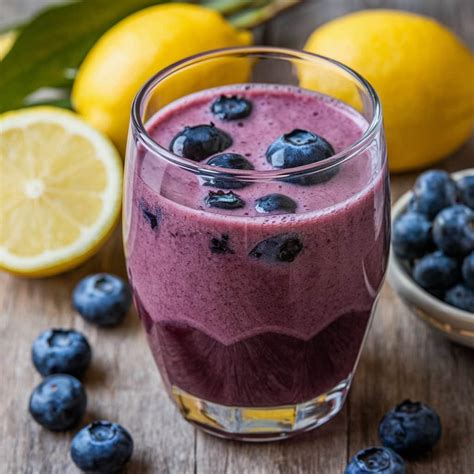 Lemon Blueberry Infusion Juice