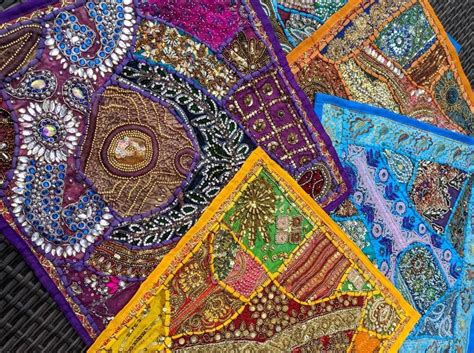 60 X40 Handmade Beaded Tapestry Wall Hanging Wall Decor Patchwork